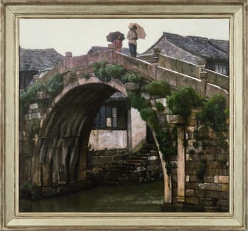 Sun Shower Suzhou by Chen Yifei on artnet