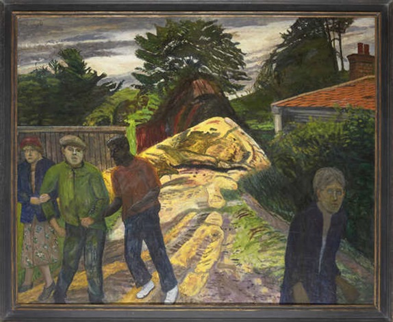 A Scene from an Unwritten Opera, 1989 by Carel Weight on artnet