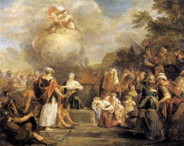 The Sacrifice of Iphigenia by Arnold Houbraken on artnet