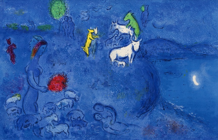 Spring from Daphnis and Chloe by Marc Chagall on artnet