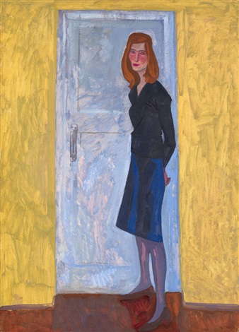 Girl by the Door by Viktor Y. Popkov on artnet