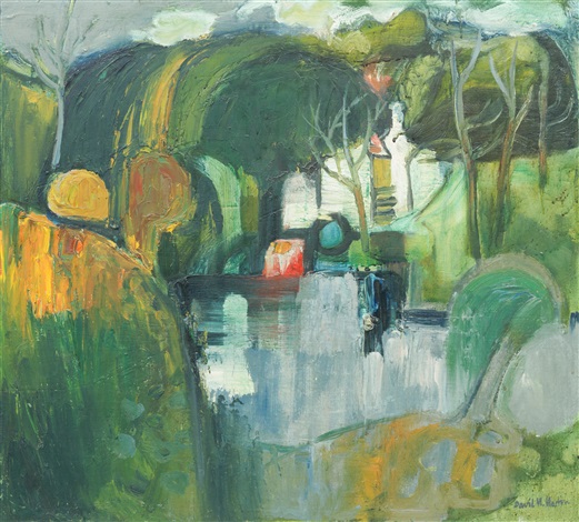 The Mill, Waterfoot by David McLeod Martin on artnet