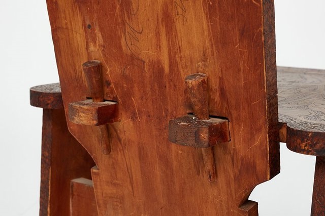 Art Nouveau chair by Alphonse Mucha on artnet