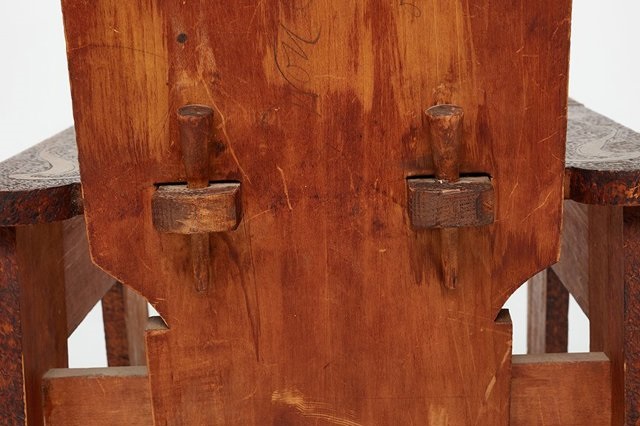 Art Nouveau chair by Alphonse Mucha on artnet