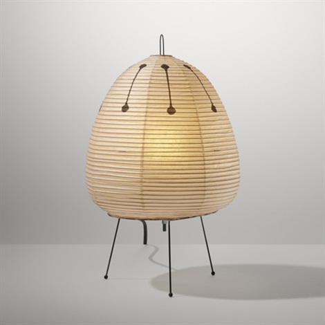 Akari light sculpture, model 1AD by Isamu Noguchi on artnet