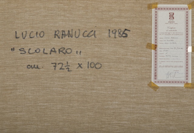 LO SCOLARO, 1985 by Lucio Ranucci on artnet