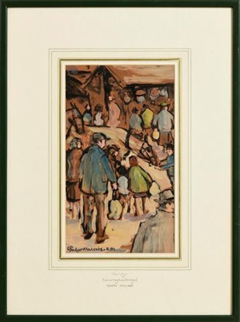 Fair Day, Falcarragh, Donegal by Gladys MacCabe on artnet