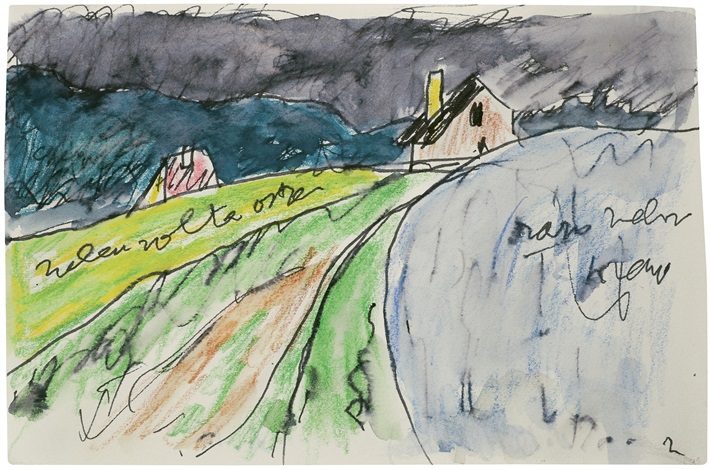 WIEJSKA DROGA SZKIC DO OBRAZU by Joseph Czapski on artnet