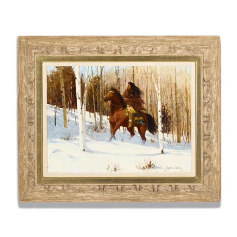 Her Trusty Steed by Richard D. Thomas on artnet