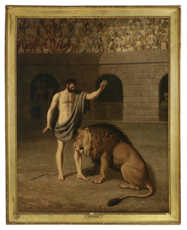 Androcles and the lion by Jacques-Laurent Agasse on artnet