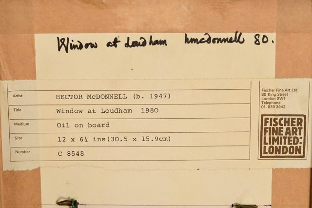 Window at Loudham by Hector McDonnell on artnet