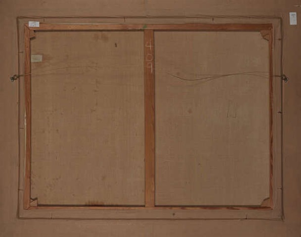 Self-portrait with a poppy by John Bratby on artnet