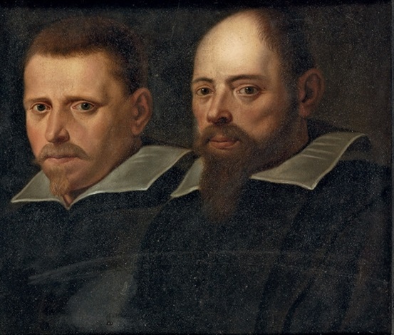 Double portrait of Lamoral, Count of Egmont, Prince of Gavere and ...