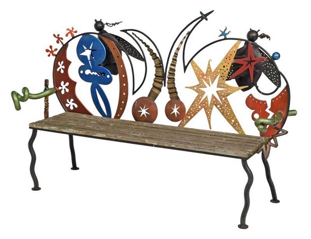 Bench with Bugs by Paul Knoblauch on artnet