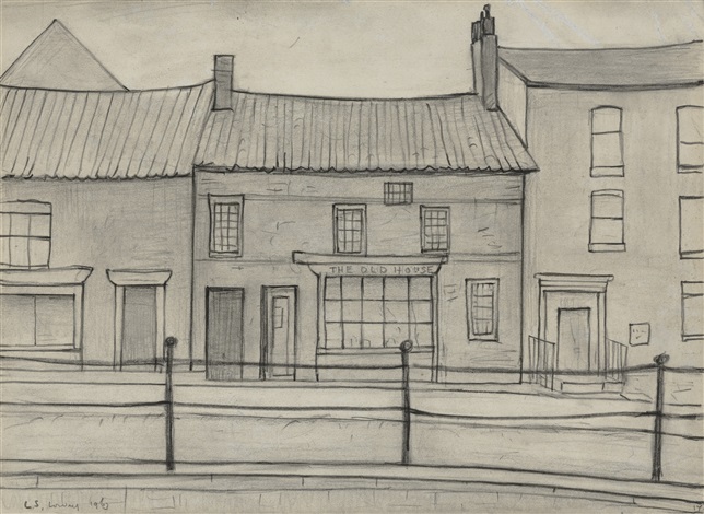 The Old House, Stockton by L.S. Lowry on artnet