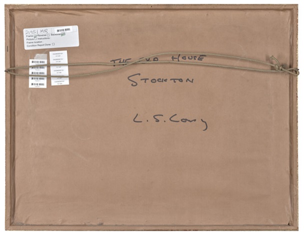 The Old House, Stockton by L.S. Lowry on artnet