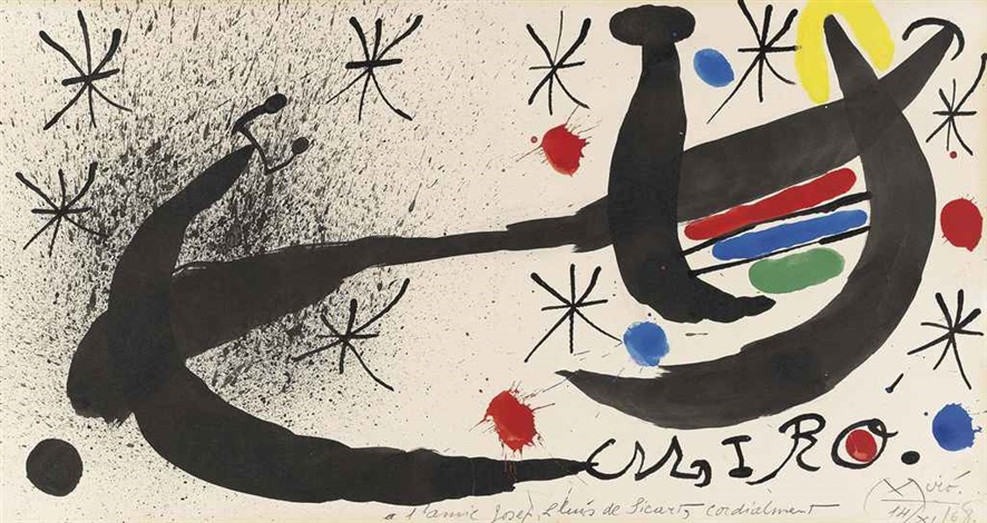 Composition by Joan Miró on artnet
