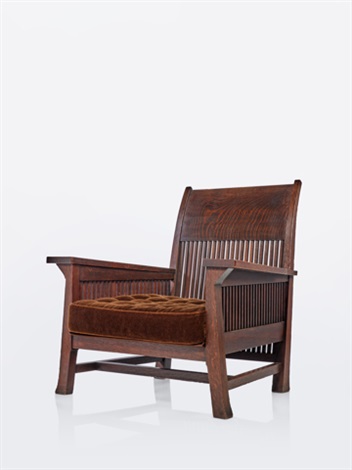 Armchair from the Ward W. Willits House, Highland Park, Illinois by ...