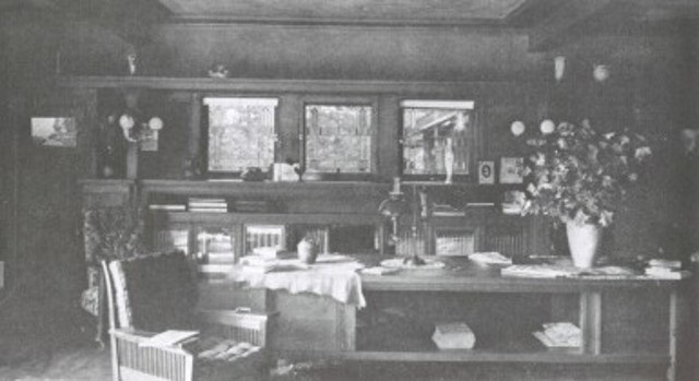 Armchair from the Ward W. Willits House, Highland Park, Illinois by ...