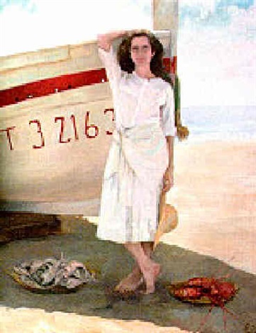 Pescadora by Lluis Ribas on artnet