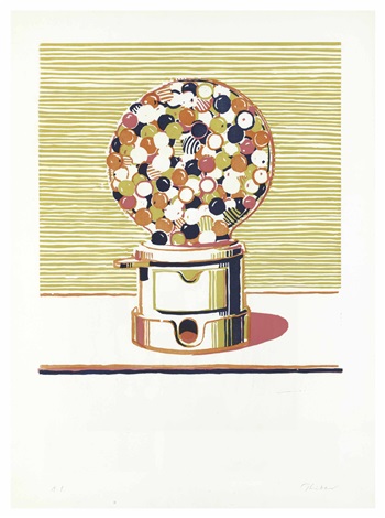 Gumball Machine by Wayne Thiebaud on artnet