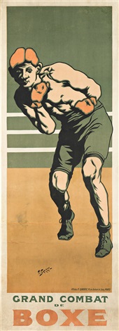 GRAND COMBAT DE BOXE by Fernand Garric on artnet