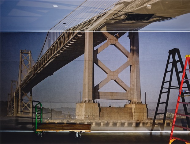 Camera Obscura View of the San Francisco Bay Bridge Inside a Pier 24 ...