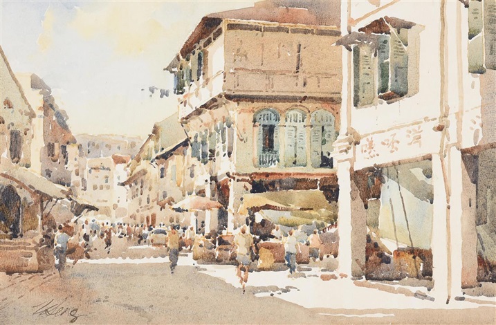 Chinatown by Ong Kim Seng on artnet