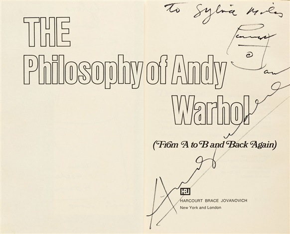 ink drawings by Andy Warhol on artnet