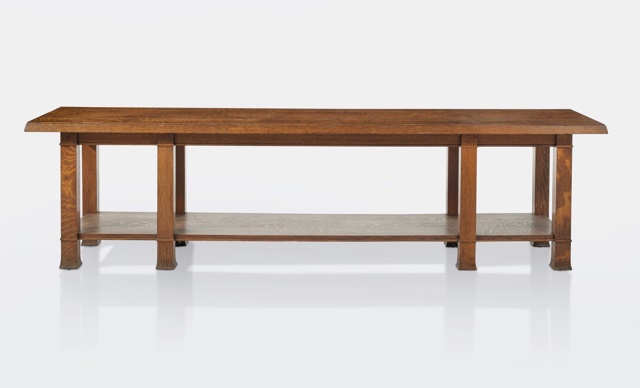 Library Table from the B. Harley Bradley House, Kankakee, Illinois by ...