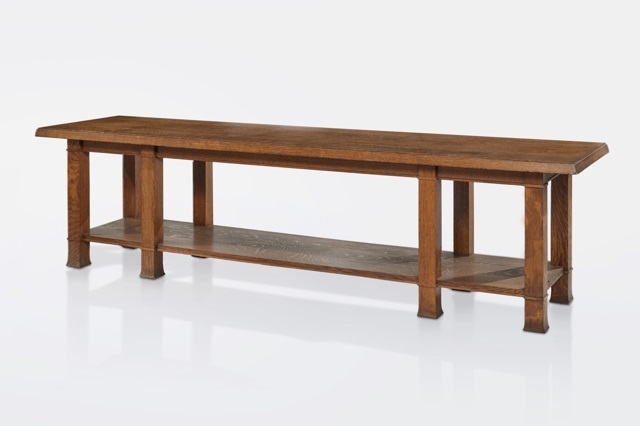 Library Table from the B. Harley Bradley House, Kankakee, Illinois by ...