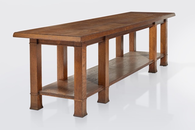 Library Table from the B. Harley Bradley House, Kankakee, Illinois by ...