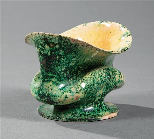George Ohr Art Pottery Vase by George Edgar Ohr on artnet