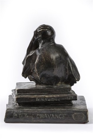 Singe penseur, dit Singe aux livres by Edouard Marcel Sandoz on artnet
