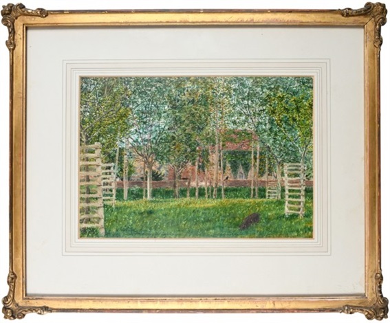 The Orchard at Mapledurham House by George Price Boyce on artnet