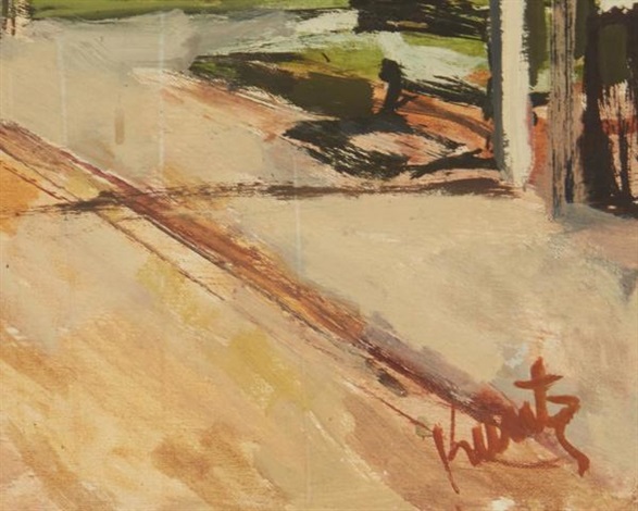 Village Square Puerto Vallerta by Roger Edward Kuntz on artnet