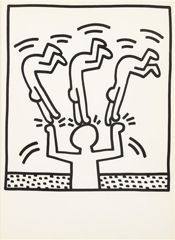 Untitled Acrobat by Keith Haring on artnet