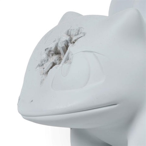 Crystalized Bulbasaur by Daniel Arsham on artnet