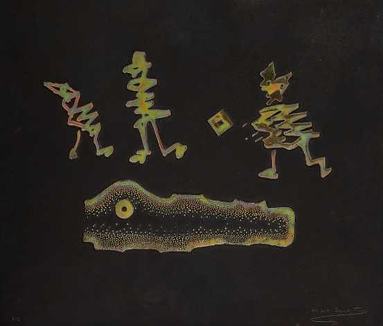 Trois oiseaux by Max Ernst on artnet