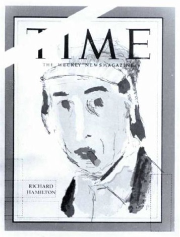 COUVERTURE DU TIME MAGAZINE by Richard Hamilton on artnet