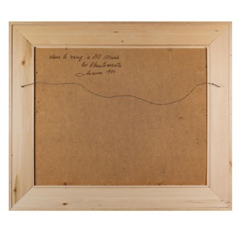 Winter landscape Ste.Marie 1980 by Mario Mauro on artnet