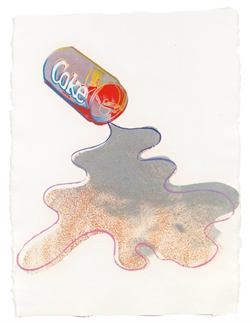 Spilled Coke by Andy Warhol on artnet
