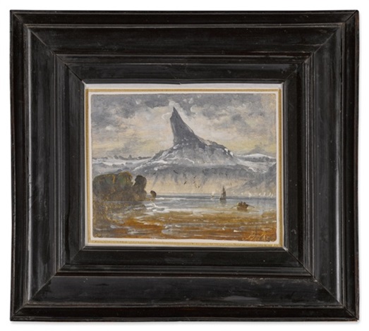 A distant view of Mount Stetind by Peder Balke on artnet