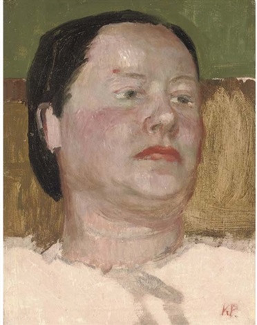 Portrait of Elsie Few by Victor Pasmore on artnet