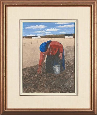Planting Potatoes by Allen Sapp on artnet