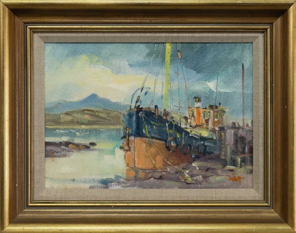 OLD PIER, BRODICK by James Watt on artnet