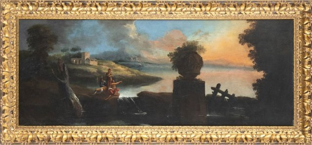 Coastal landscape with figures by Alessio de Marchis on artnet