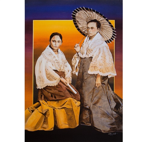 Untitled Larawan Series by Benedicto Cabrera on artnet