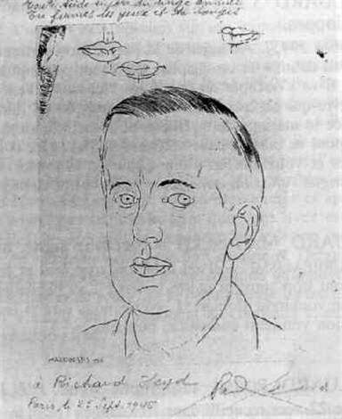 Portrait de Paul Eluard by Louis Marcoussis on artnet