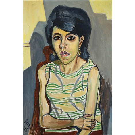 Untitled Portrait of Sarah Elizabeth Hewitt, Niece of Lida Moser by ...